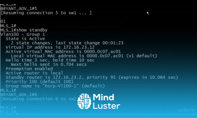 Learn 60 MLS 9 HSRP Interface Tracking Lab 1 - Mind Luster