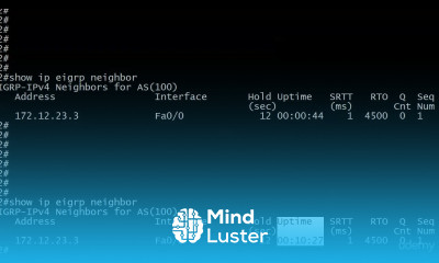 Learn 96 EIGRP Adv 3 show ip eigrp neighbor Some Distances CISCO CNNP ROUTE ADVANCED EIGRP ...