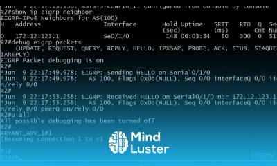 Learn 103 EIGRP Adv 10 Passive Interfaces CISCO CNNP ROUTE ADVANCED ...