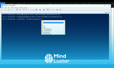 Learn 12 Cloud Identities with PowerShell Microsoft Office 365 full course tutorial - Mind Luster