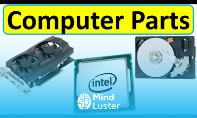 Learn All Computer parts names and pictures computer basics - Mind Luster