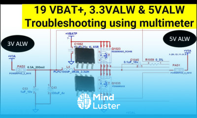 Learn 19 VBAT 3 3VALW and 5VALW Circuit Troubleshooting using ...