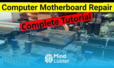 Learn Computer Motherboard Repair Complete Tutorial For Beginners CPU ...