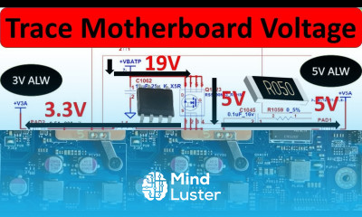 Learn Laptop motherboard repair Learn to trace voltage on computer ...