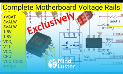 Learn Complete Motherboard Voltage Rails VBAT 3VALW 5V 1 5V 1 8V VDD VTT VCC CPU VCC CORE VCCP ...