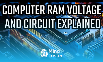 Learn Computer RAM Voltages and Circuit Explained Random Access Memory Motherboard Repair DDR4 ...