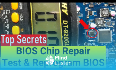 Learn BIOS Chip Repair Complete Tutorial Test Reprogram the BIOS ...