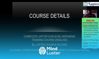 Learn Online Laptop Repairing Training Course in English Complete Basic ...