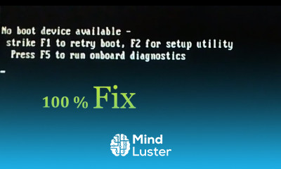 Learn No boot device available Dell Fix How To Fix No Bootable Device ...