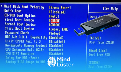 Learn How to Boot From USB Device Motherboard Bios Setting Change Bios Boot order 2020 - Mind Luster