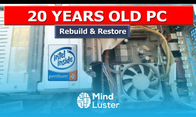 Learn Restoration Old rusty computer Rebuild and restore 20 year old PC ...