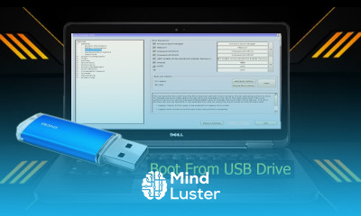 Learn How to Boot form USB Flash Drive Enable USB Drive Boot Menu Dell ...