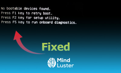 Learn How to Fix No Bootable Devices Found Error - Mind Luster