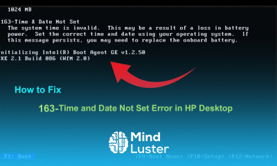 Learn How to Fix 163 Time and Date Not Set Error Real Time clock Power loss Solved same error ...