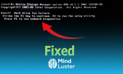 Learn Alert Hard drive fan failure How to fix hard drive fan failure ...