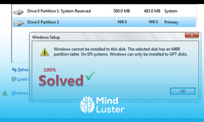 Learn Windows cannot be installed to this disk Windows can only be installed to GPT disk MBR ...
