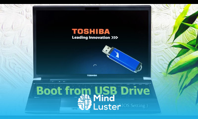 Learn How to Boot Toshiba Laptop From USB Drive Enable Usb Boot Options ...
