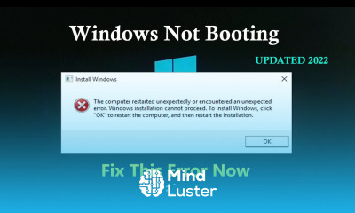 Learn The computer restarted unexpectedly or encountered an unexpected ...