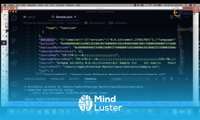 Learn Truffle Compile - Mind Luster