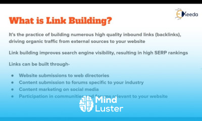 Learn Link Building - Mind Luster