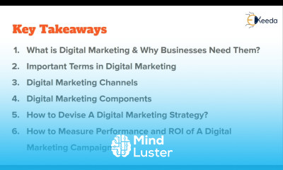 Learn Course Summary - Mind Luster