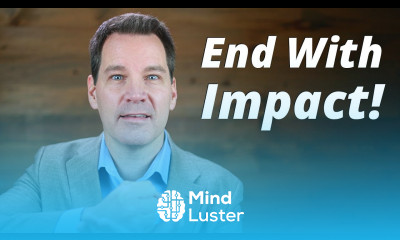 Learn How to End a Speech with Impact - Mind Luster