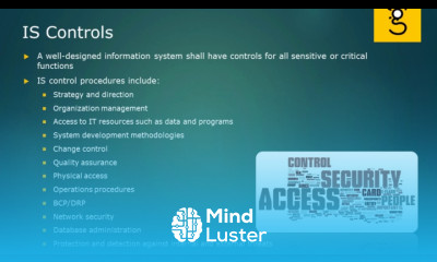 Learn 16 COBIT and IS Controls - Mind Luster