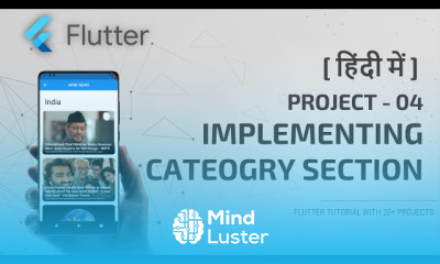 Learn HINDI 9 Showing Category Wise News News App In Hindi Flutter For Beginners - Mind Luster
