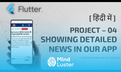 Learn HINDI 14 WebView In Flutter Showing Complete News Using WebView News App In Flutter - Mind ...