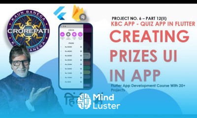 Learn HINDI PART 2 12 Creating PRIZES UI In KBC App Flutter KBC Quiz App Tutorial In Hindi ...