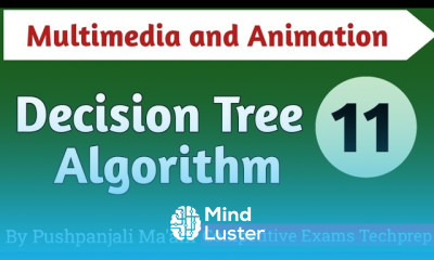 Learn Decision Tree Algorithm in Data Science and Machine Learning in Hindi - Mind Luster
