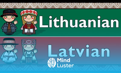 Learn BALTIC LITHUANIAN LATVIAN - Mind Luster