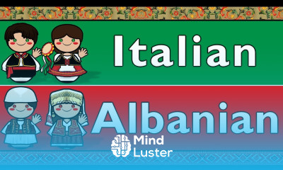 Learn ITALIAN ALBANIAN - Mind Luster