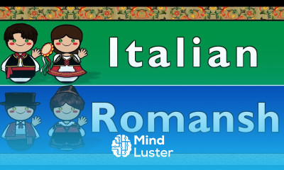 Learn ITALIAN ROMANSH SURSILVAN - Mind Luster