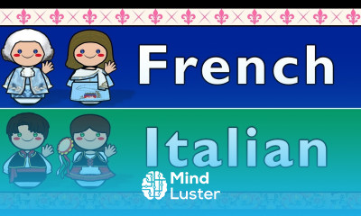 Learn ROMANCE FRENCH ITALIAN - Mind Luster