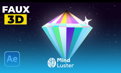 Learn Create Easy Faux 3d Diamond Animation in After Effect Tutorial - Mind Luster