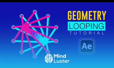 Learn Geometry Shapes Looping Motion Graphics Tutorial in After Effects - Mind Luster