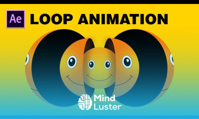 Learn Smiley Loop Animation After Effects Tutorial Fake 3D - Mind Luster
