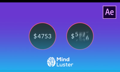 Learn UI Interface Animation With Numbers After Effects Tutorial - Mind Luster