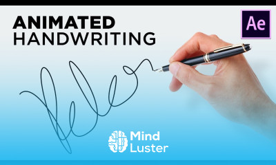 Learn Easy Handwriting Tutorial After Effects Signature Text Effects No Plugin - Mind Luster