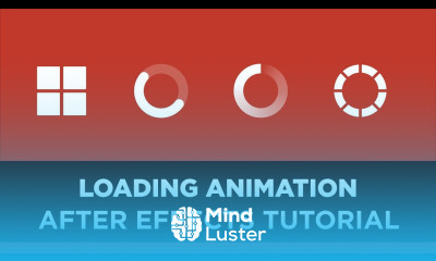 Learn After Effects Animated Loading Icon Tutorial 1 - Mind Luster