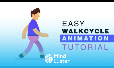 Learn Walk cycle Character Animation Tutorial After Effects Tutorial - Mind Luster