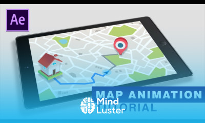 Learn How to Create Location Map Animation in After Effects Tutorial - Mind Luster
