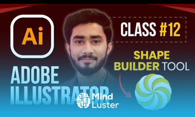 Learn Master Shape Builder Tool in Adobe Illustrator Class 12 Tutorial ...