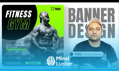 Learn Eye Catching Professional Banner Design Tutorial Step by Step Guide for Banner Design in ...