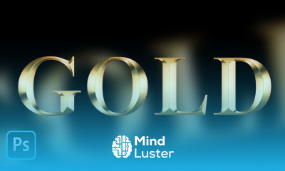 Learn Gold Text Effect in Adobe Photoshop गोल्ड टेक्स्ट इफेक्ट फोटोशॉप ...