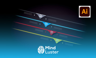 Learn Adobe illustrator tutorial Beautiful infographic Design urdu hindi - Mind Luster