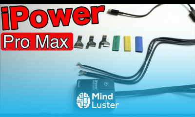 Learn iPower Pro Max Solder the cables - Mind Luster
