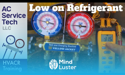 Learn LOW REFRIGERANT CHARGE on A C Unit How to Verify with Gauges ...