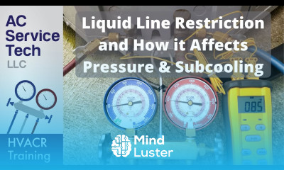 Learn Liquid Line Restriction What Happens to High Side Pressure ...